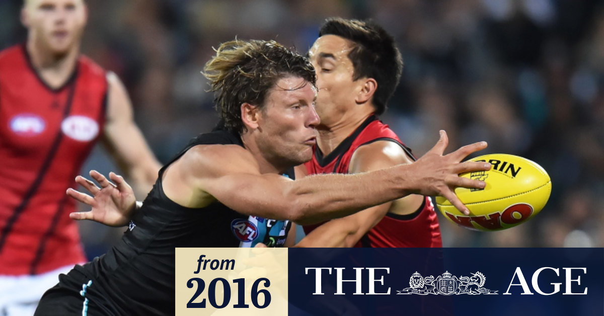 AFL season 2016: Early blitz gives Port big win over Essendon