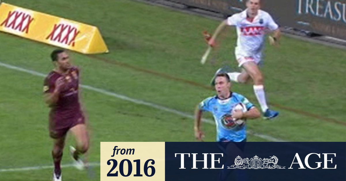Video: Touch judge displays Origin-worthy speed