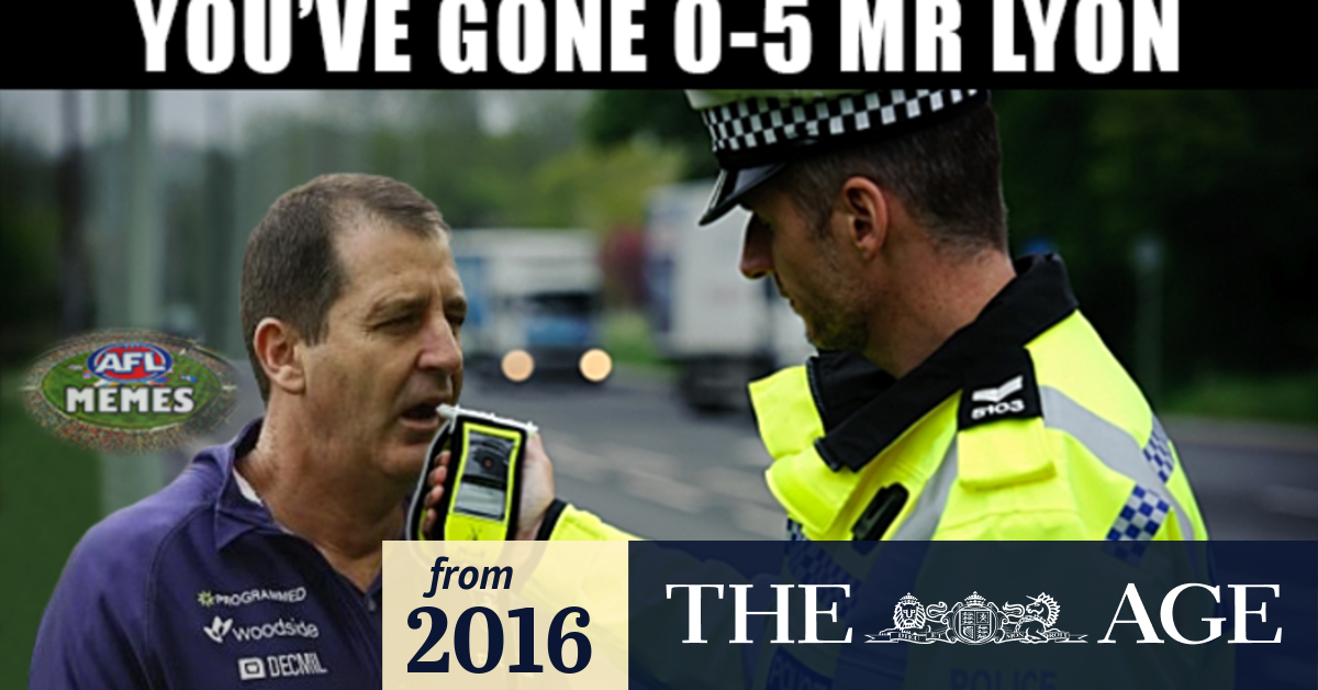 Thanks for the meme-ries: just in case the Freo Dockers actually win a game