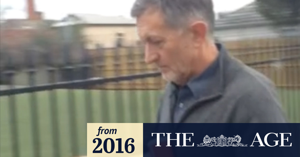 Video: Peter Batchelor caught removing Greens material