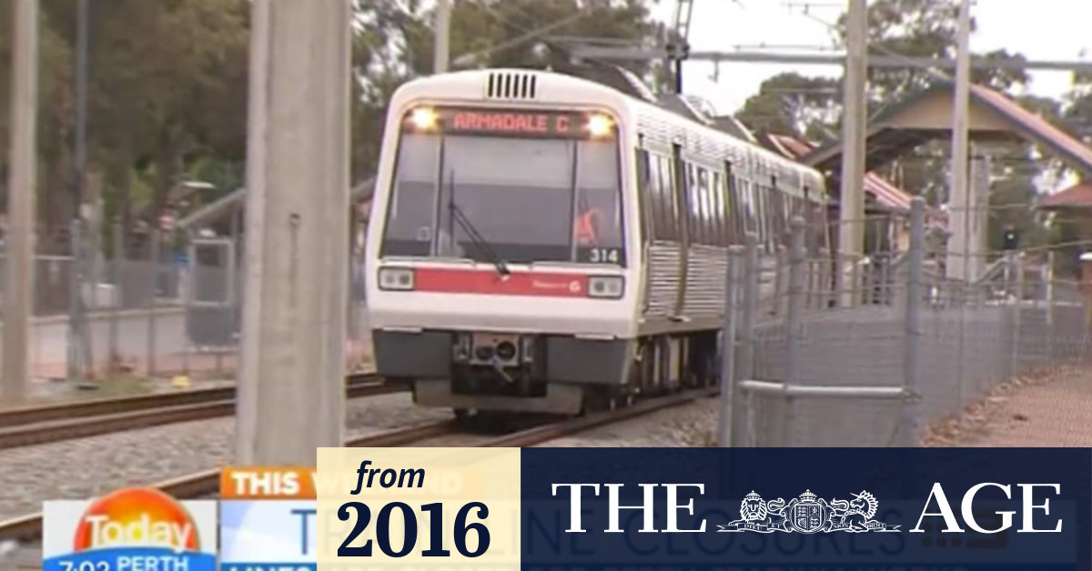Video: Perth train line closures