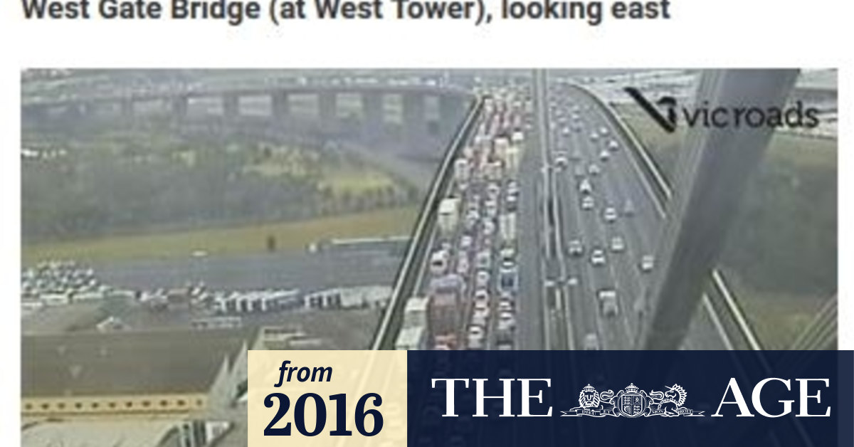Melbourne motorists endure traffic bedlam after crashes on West Gate ...