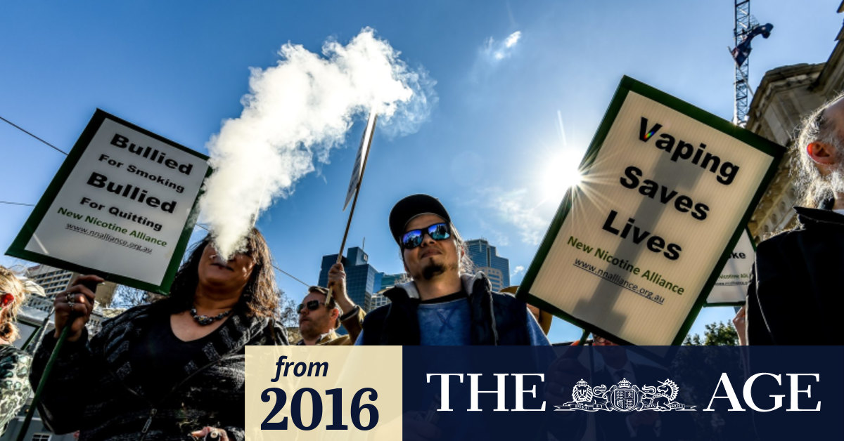Protesters call for right to vape