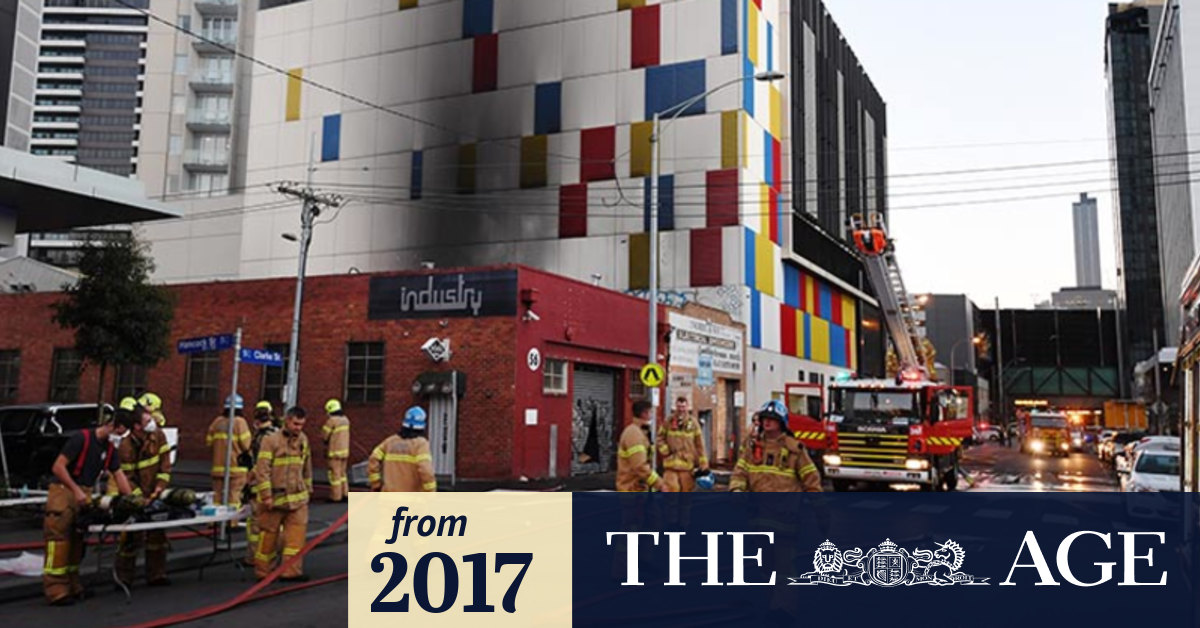 Video: Residents evacuated from CBD fire