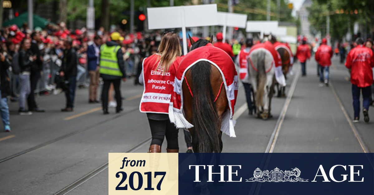 Video: Thousands turn out for Melbourne Cup Parade