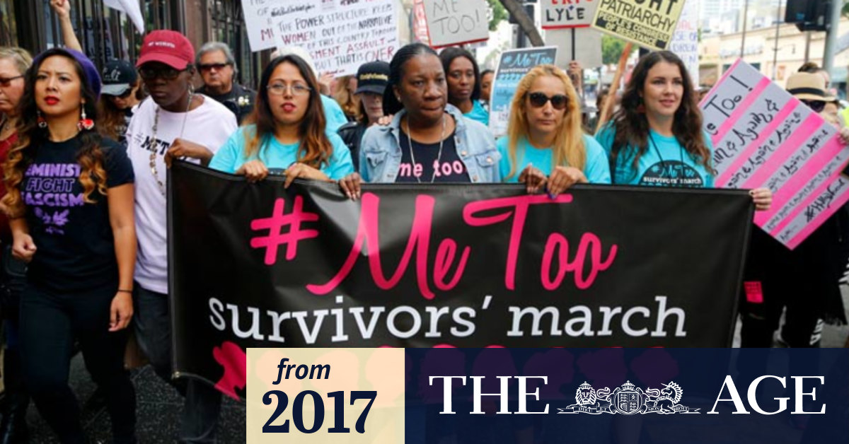 Video: Hundreds march in Hollywood #Metoo protest