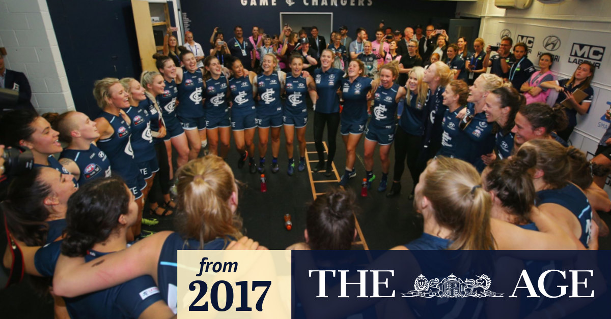First AFLW match: Crowds flood in and Carlton takes the honours over ...