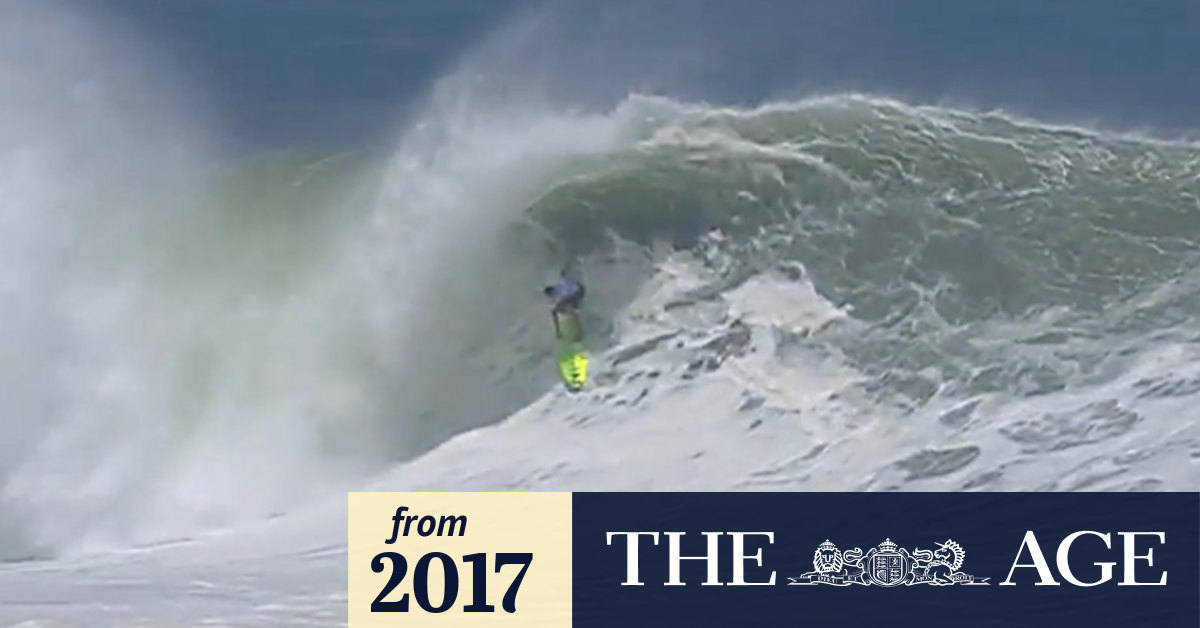 Video: Aussie recognised at Big Wave Awards
