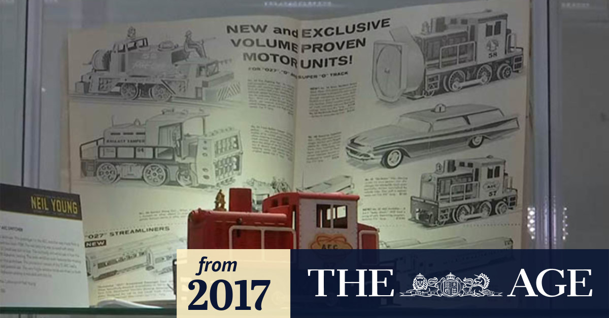 Video: Neil Young's model trains sold for $US300,000