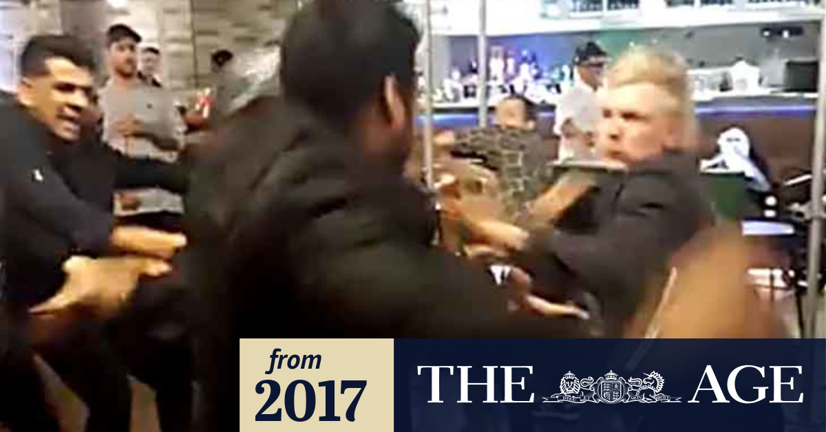 Video: Shocking scenes as massive pub brawl erupts
