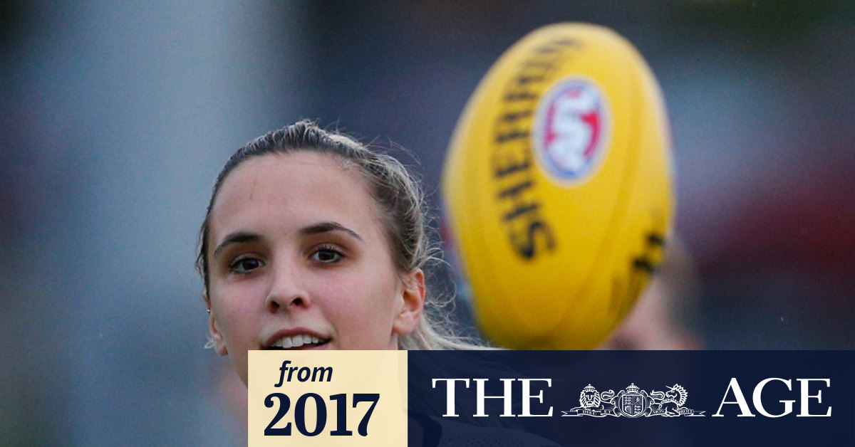 Western Bulldogs' Bailey Hunt honoured at AFL Women's Rising Star ...