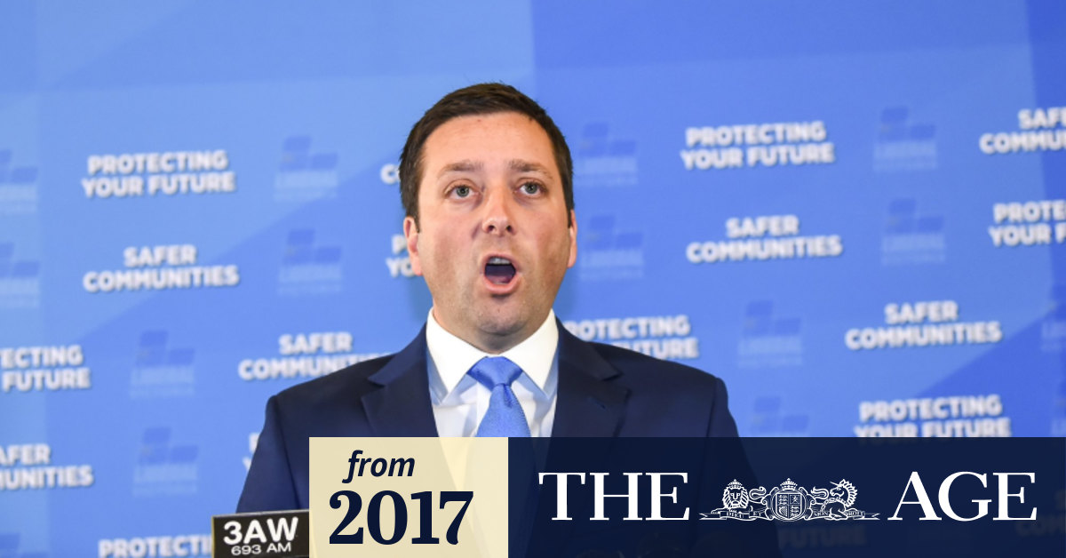 Opposition Leader Matthew Guy denies knowing alleged mafia boss Tony ...