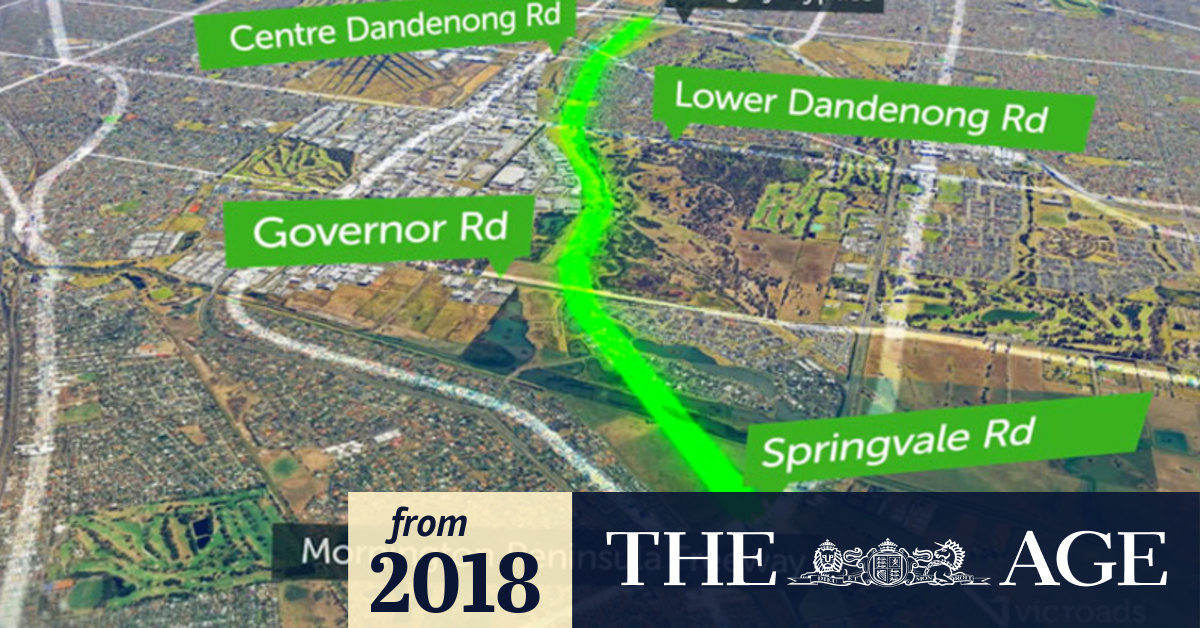 Video: $375 milllion plan for Mordialloc bypass freeway