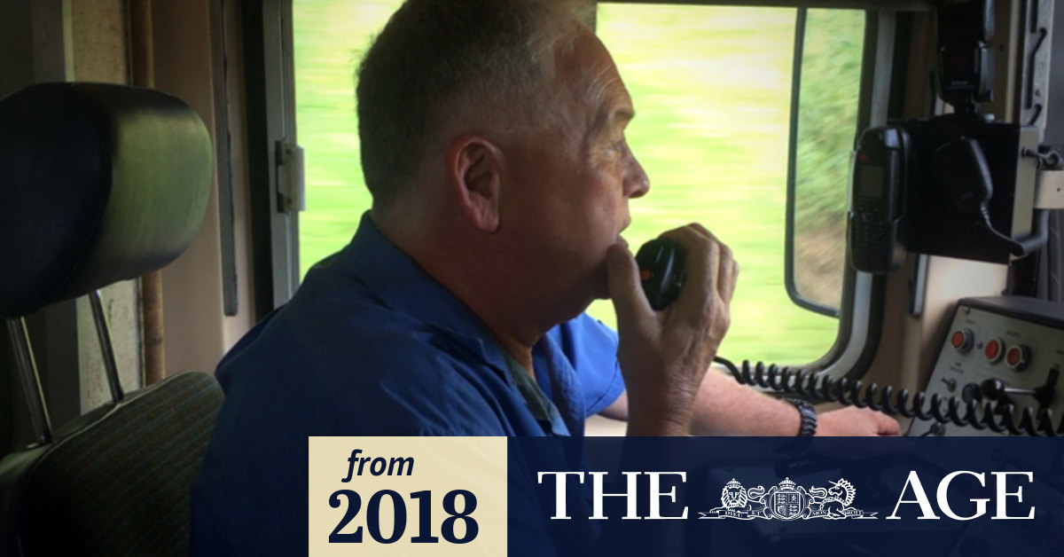 Video: Stephen King: Melbourne's happiest train driver