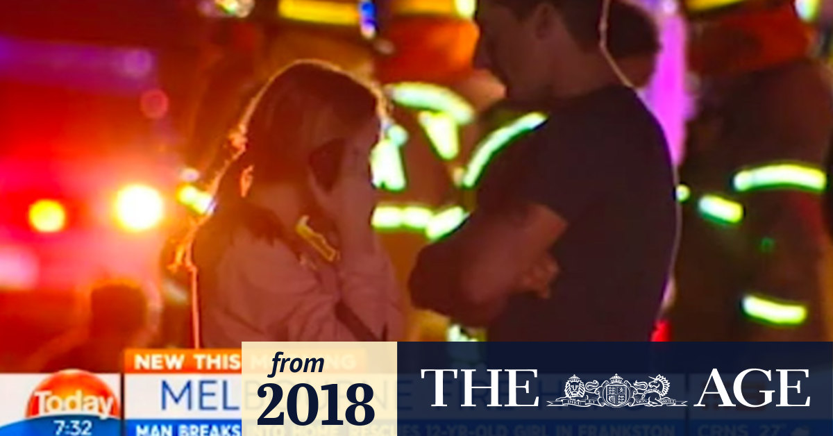 Video: Man saves girl from fire