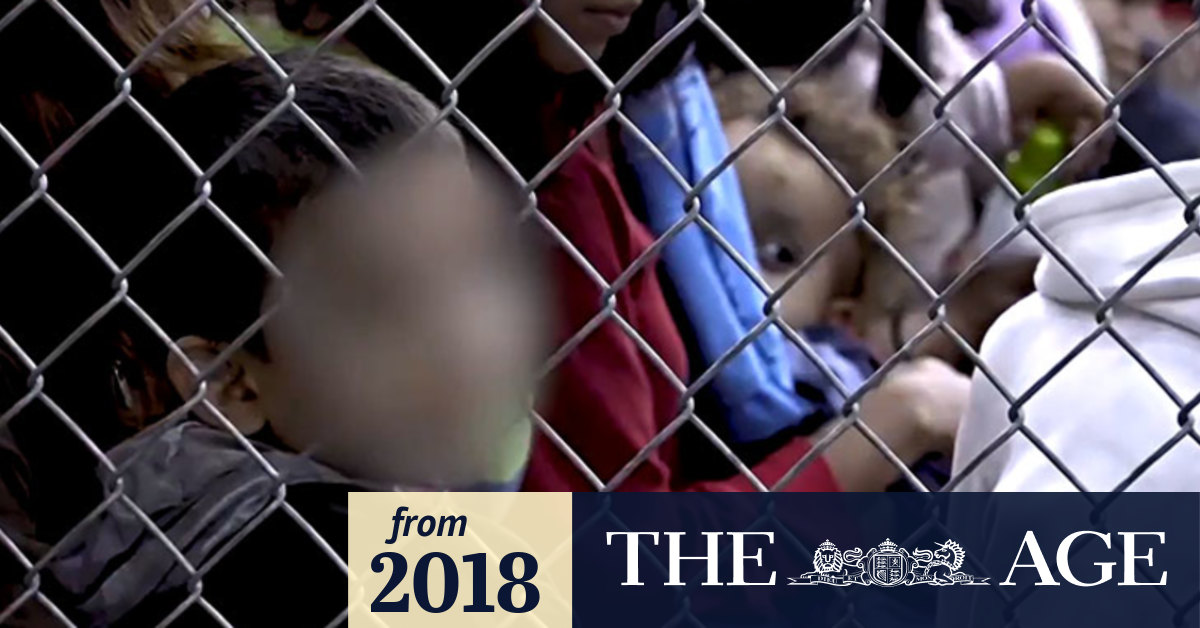 Video: Hundreds of immigrant children wait in cages