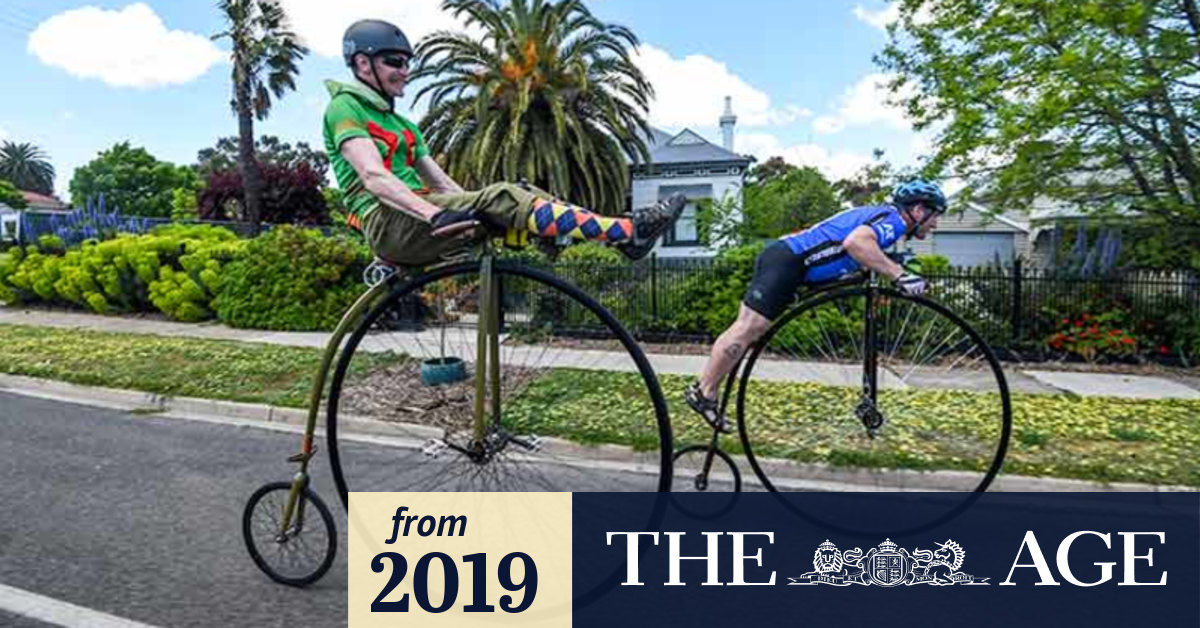 Video: The annual Australian Penny Farthing Tour