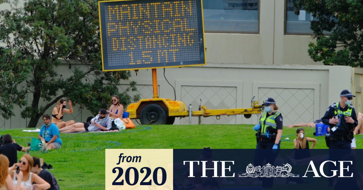 Enjoying spring weather Melbourne