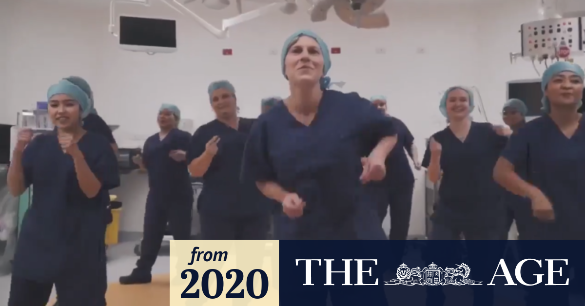 Video: Melbourne nurses dance for International Nurses Day