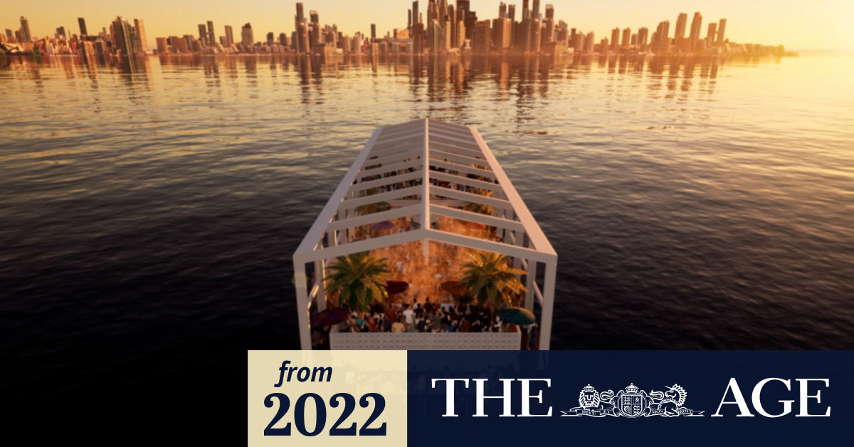 Video: Renders of a floating nightclub