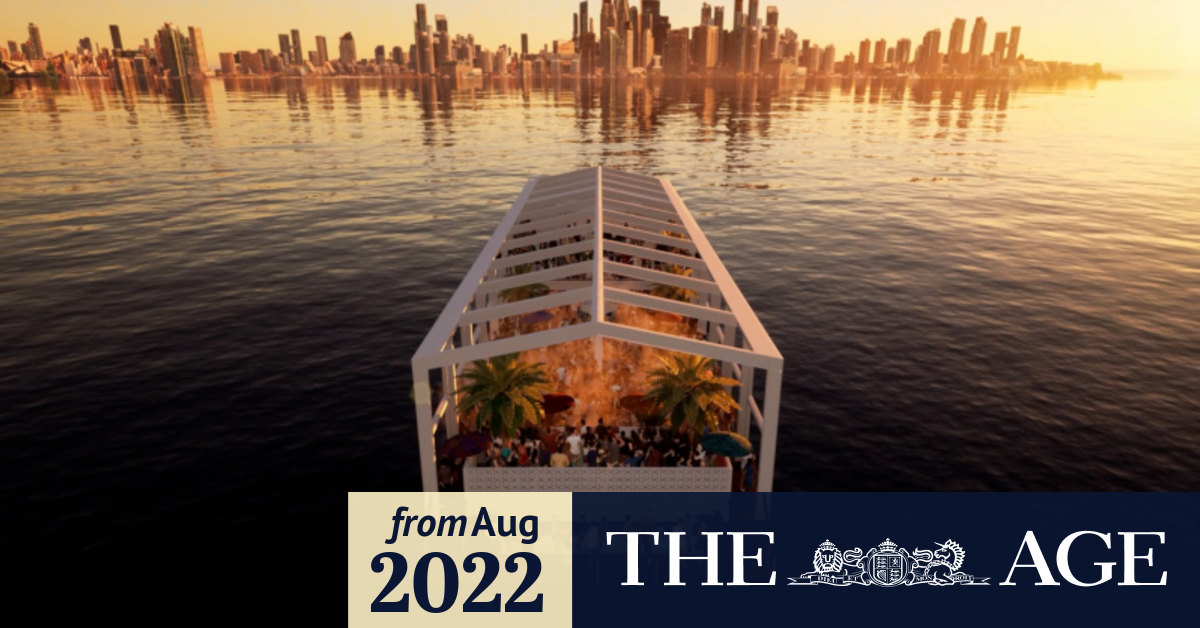 Video: Renders of a floating nightclub