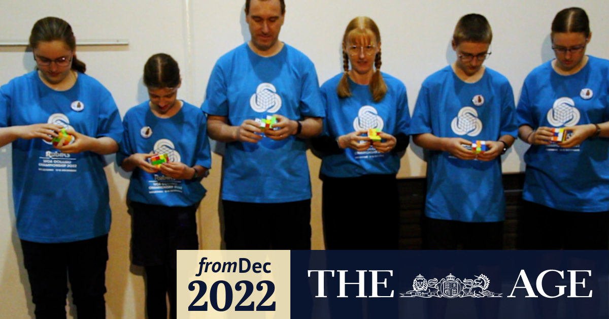 Video: Family competes in WCA Oceanic Championship 2022