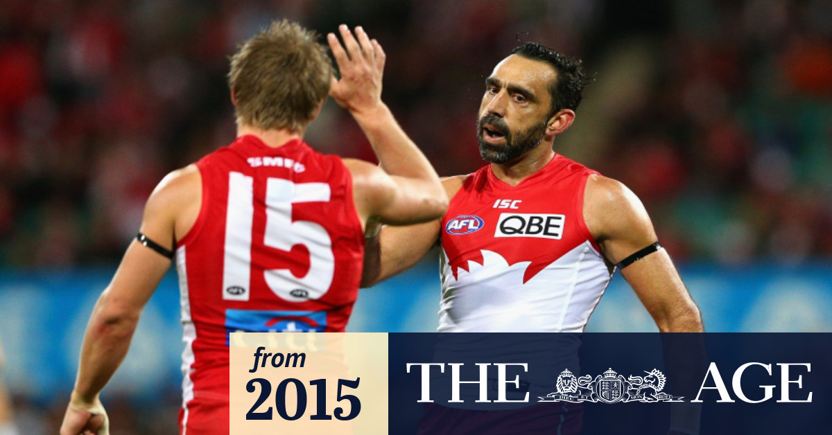 Adam Goodes largely respected but booed by small pocket of Collingwood fans