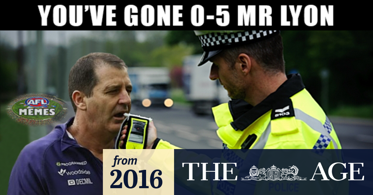 Thanks for the meme-ries: just in case the Freo Dockers actually win a game