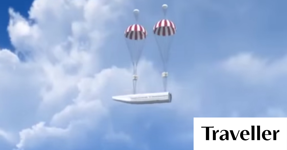 Air safety: Detachable plane cabin with parachutes invented for mid-air ...