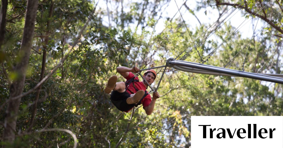 TreeTop Crazy Rider: Riding the world's longest roller-coaster zipline