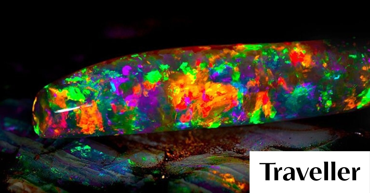 South Australia Museum Opals exhibition: 100 million years back in time