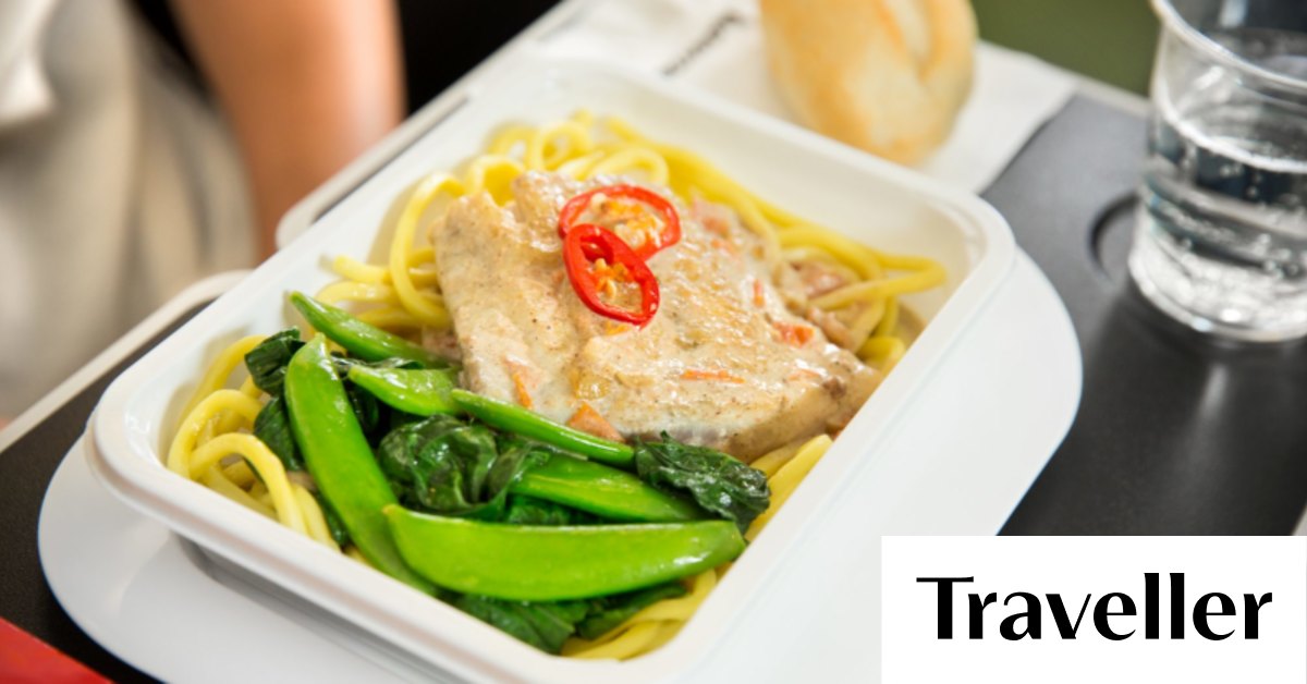 Qantas in-flight meals in economy class: New menu unveiled
