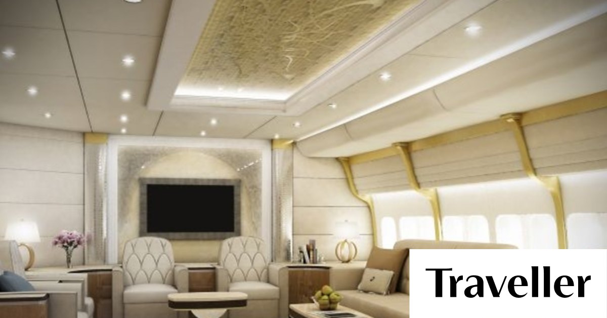 Boeing 747-8 private jumbo jet photos: Inside the ultimate VIP private ...