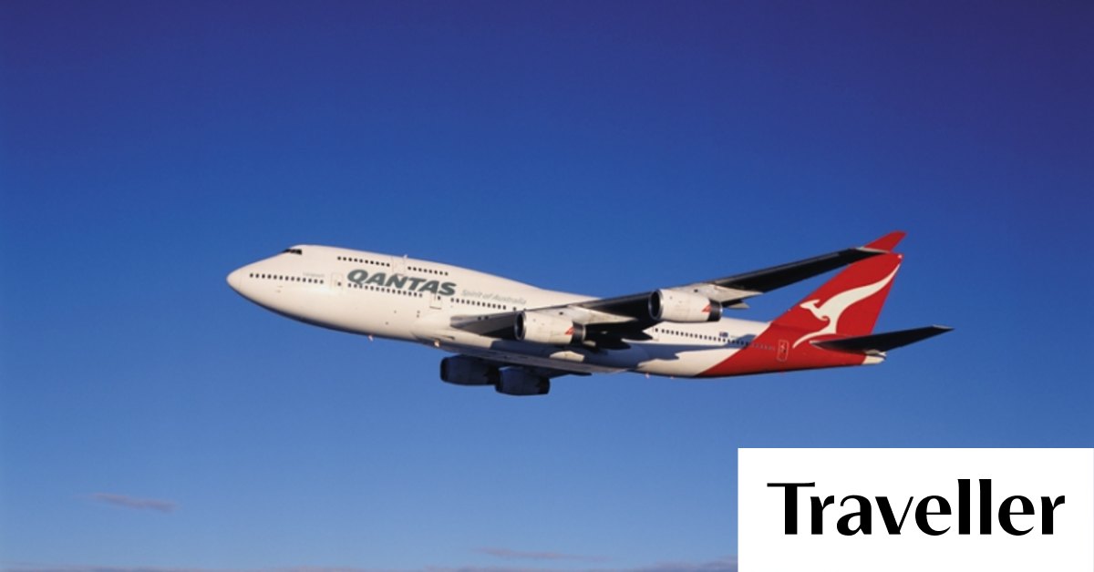 Airline review: Qantas 747 jumbo jet business class, Melbourne to Los ...