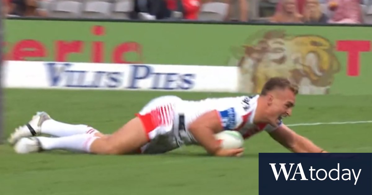 Jacob Liddle scores on Dragons debut - TrendRadars