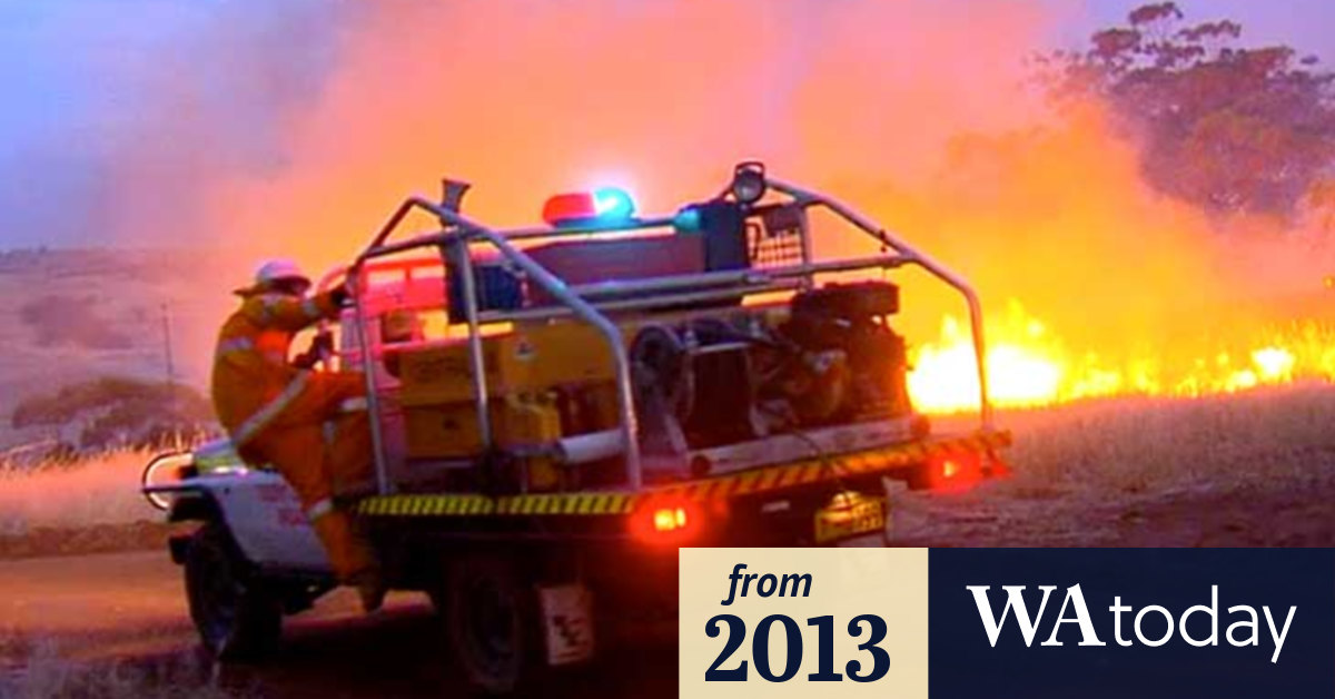 Video: Toodyay on bushfire alert