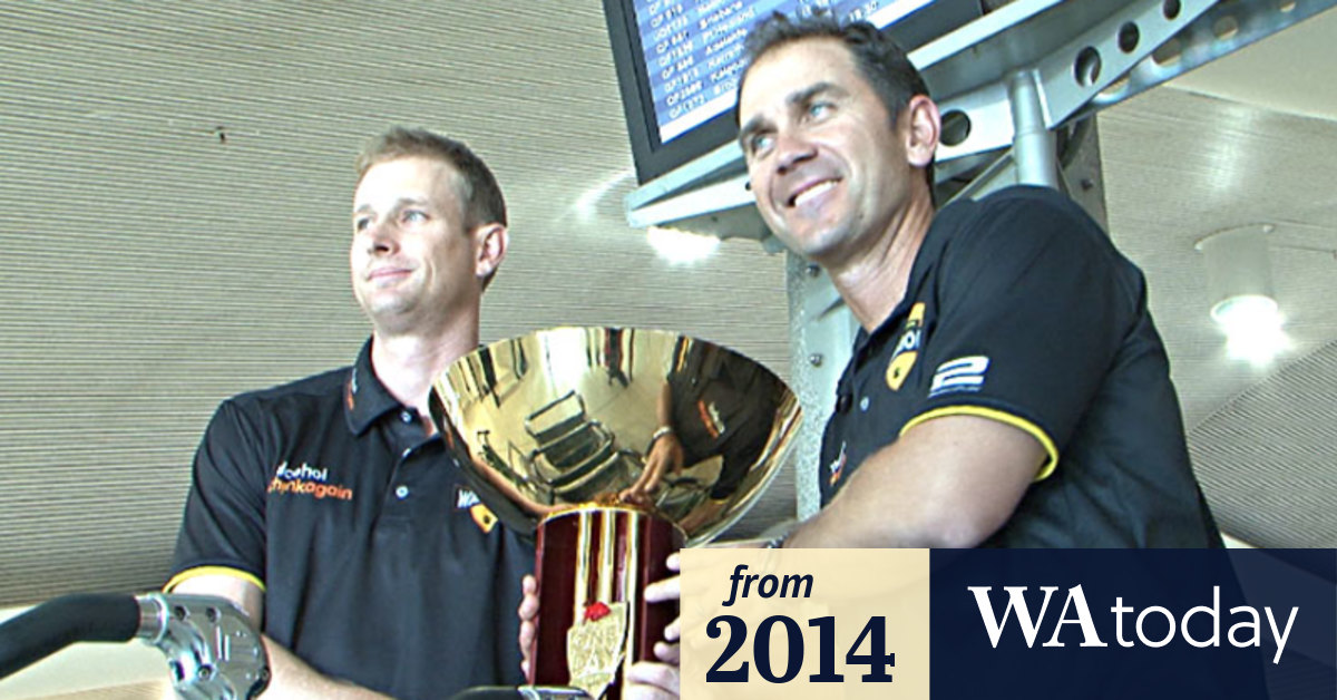 Video: Warriors' return to Perth triumphant