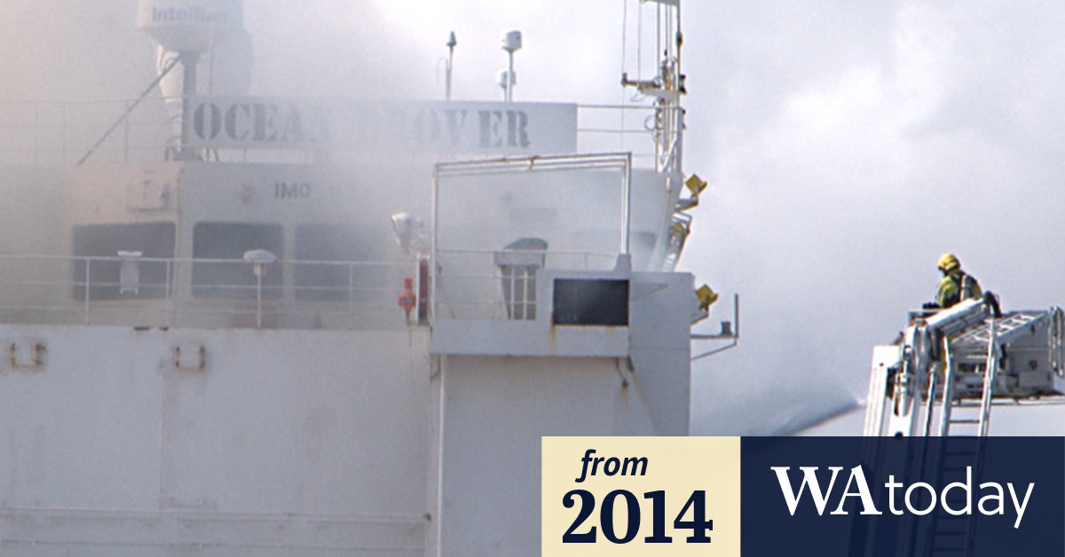 Video: Multiple injuries from ship fire in Fremantle