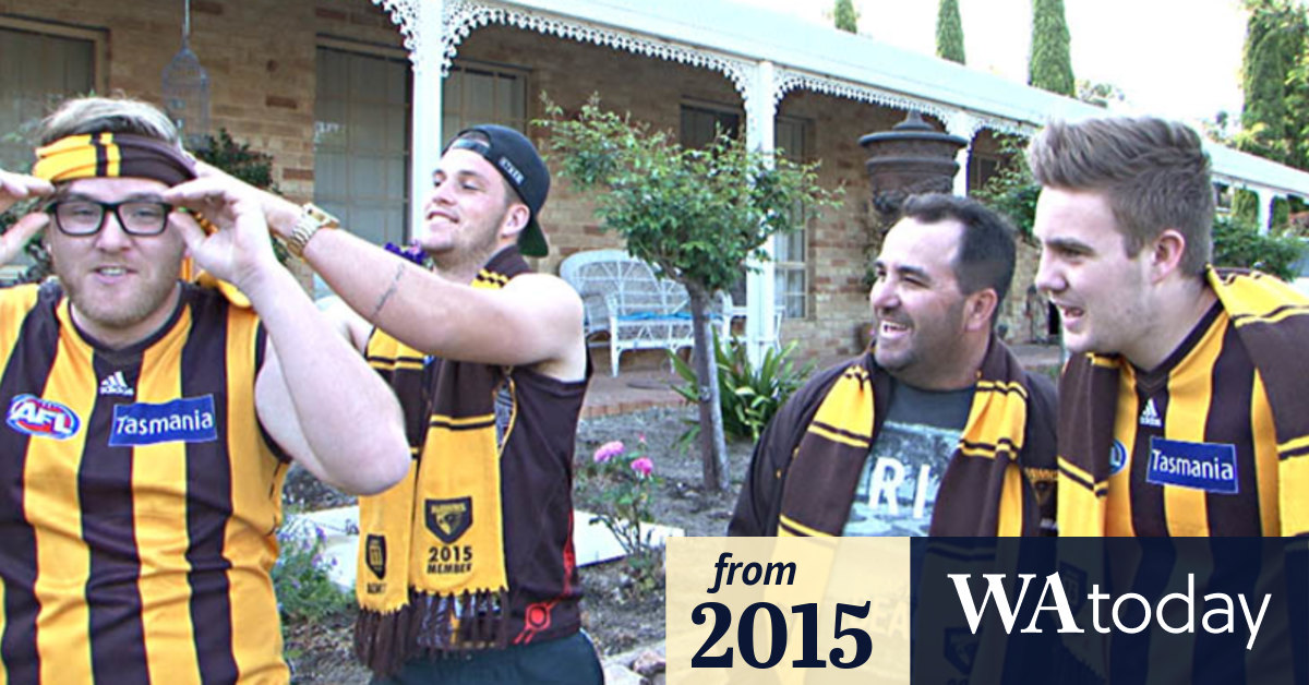 Video: Perth's biggest Hawthorn fans