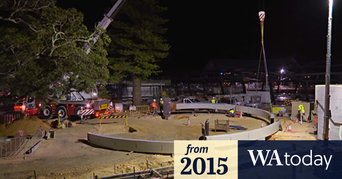 Video: Time lapse of Signature Ring installation