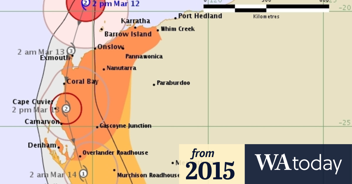 Cyclone Olwyn: Chevron workers stranded on Barrow Island