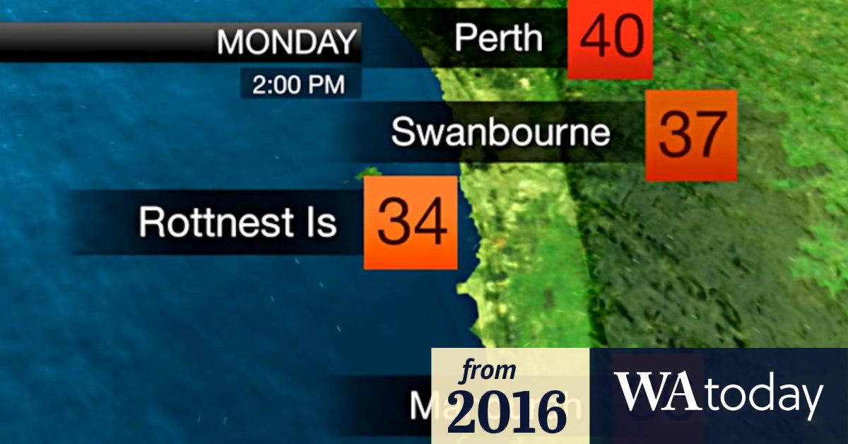 Video: WA Weather: Heat is on for Perth