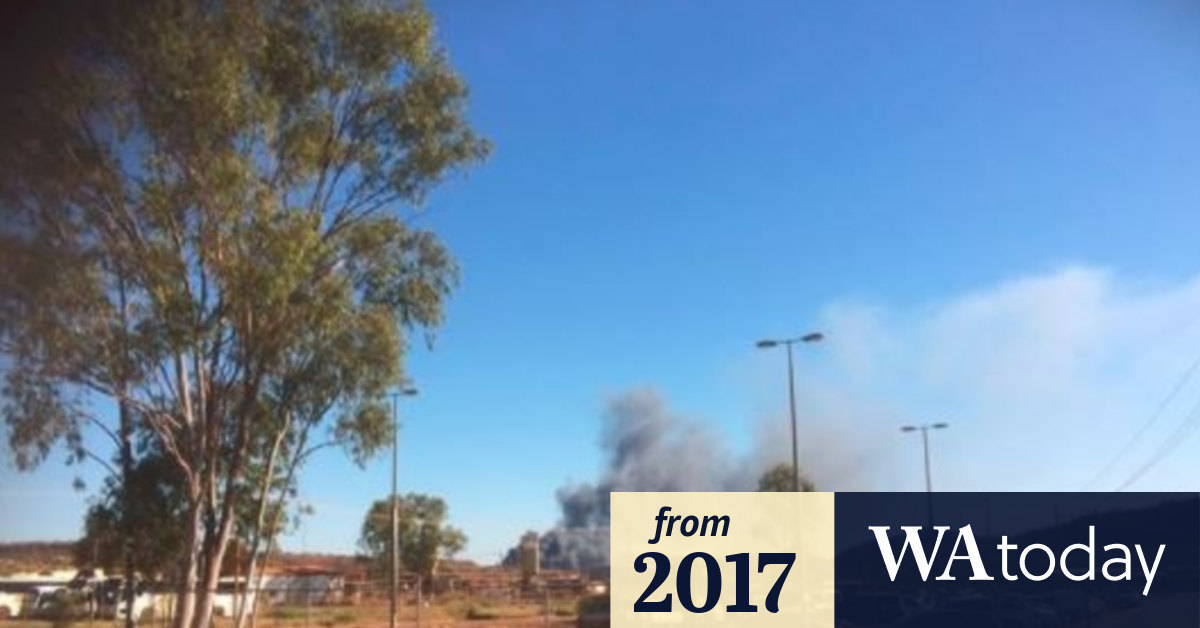 Newman mine site fire: BHP employee treated for smoke inhalation