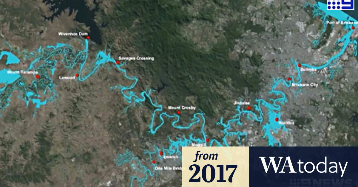 Video: Brisbane flood map released