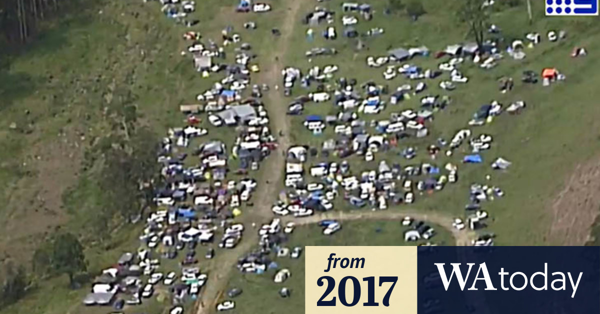 Video: Man dies at bush rave