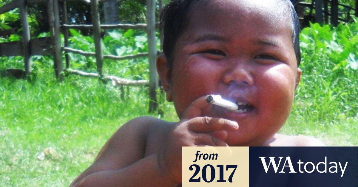 Indonesia's 'smoking baby' kicked his habit but the battle against ...