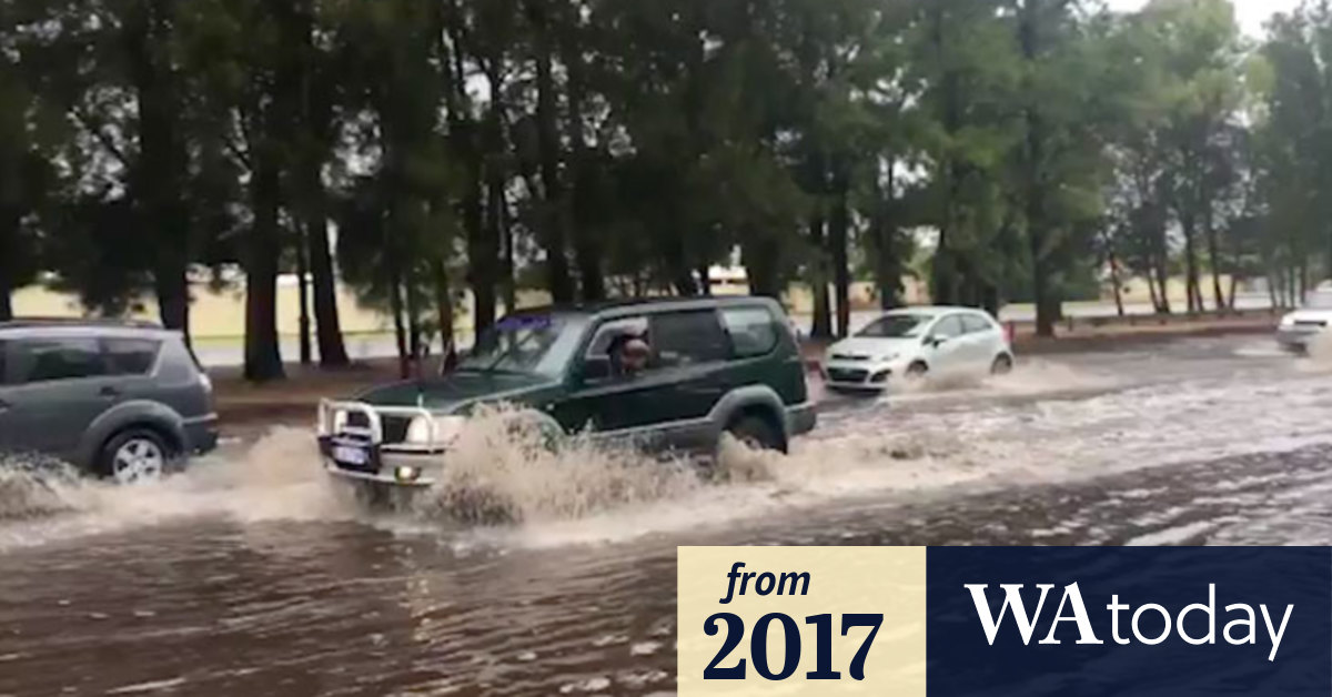 Video: Flood chaos around Perth