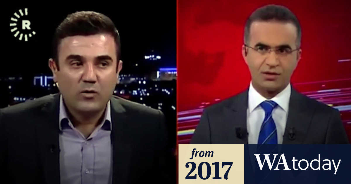 Video: Earthquake hits during TV interview