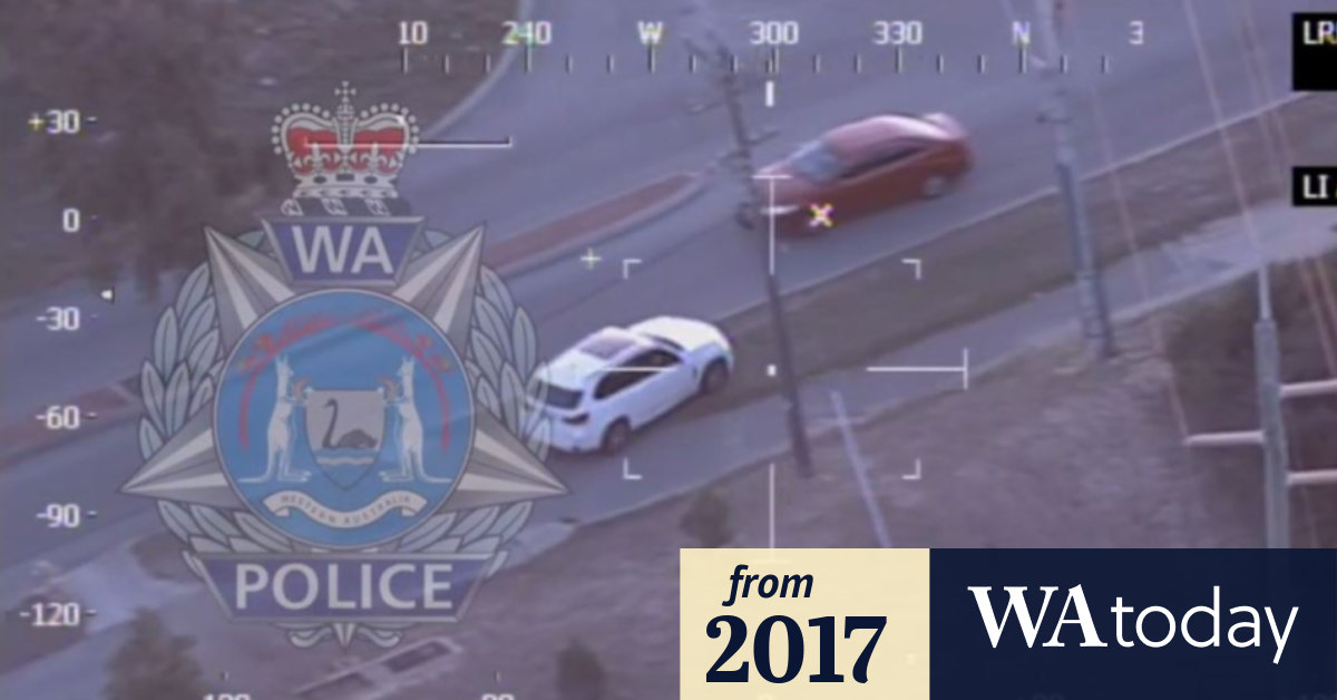 Pair lead police on wild chase through Perth's northern suburbs