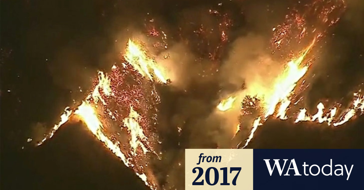 Video: Largest fire in LA history continues to burn